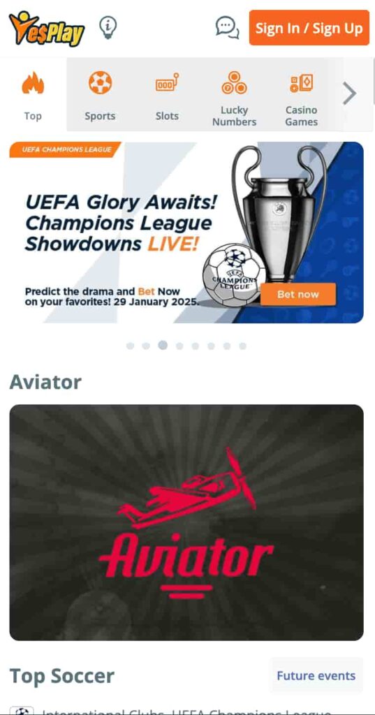 YesPlay Casino | Best Online Casino for Slots, Bonuses & Betting in SA